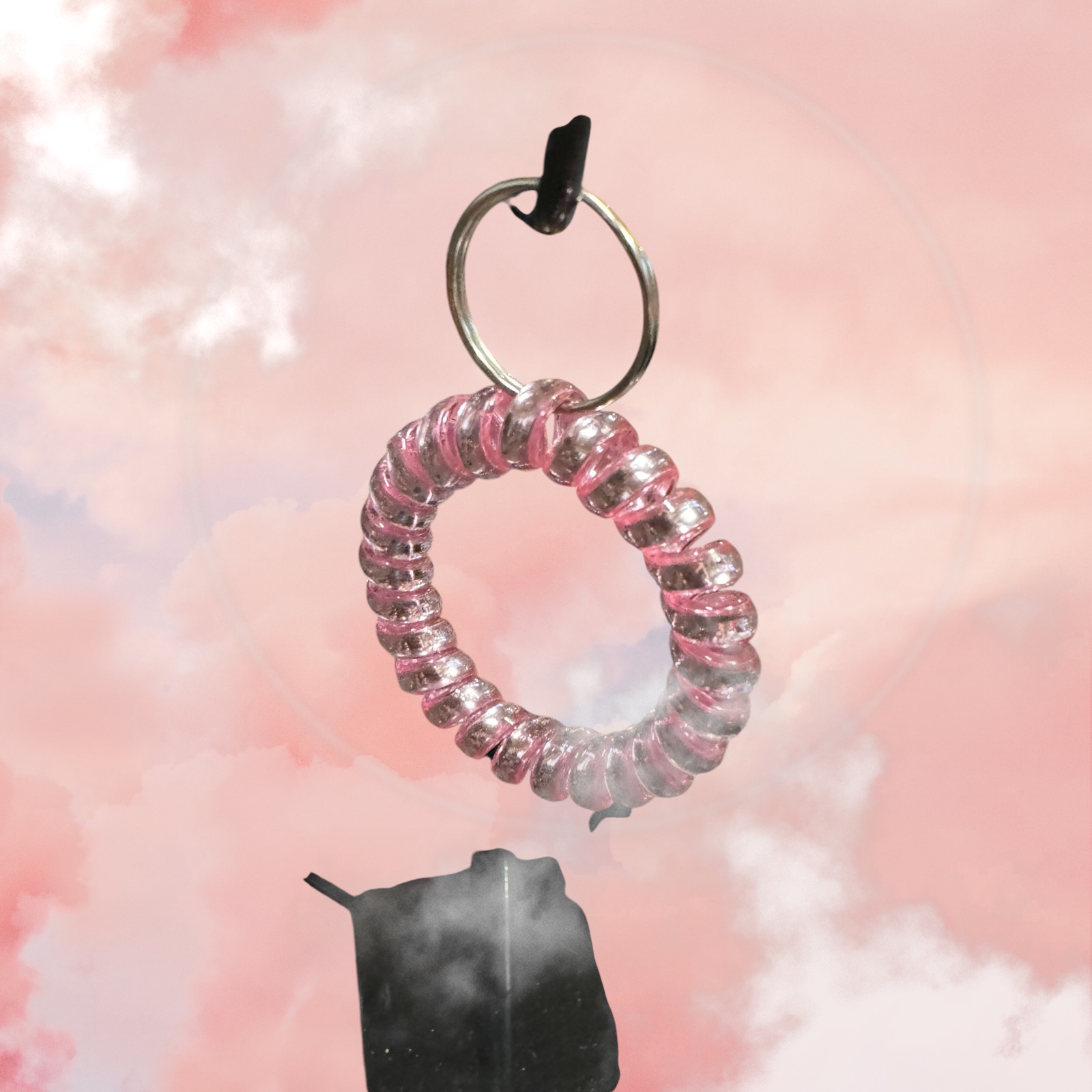 Coil Bracelet Keychain | Cuddly Critter Creations